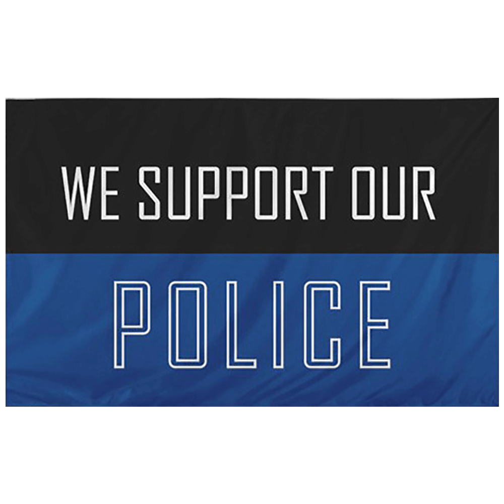 We Support our Police Flag - American Flags 4 Less