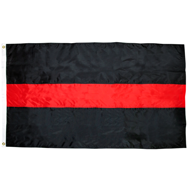 Thin Red Line Flag - American Flags 4 Less