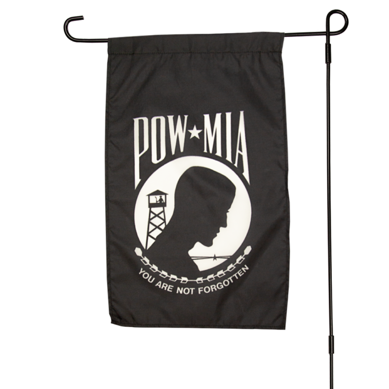 Pow-Mia Garden Flags - American Flags 4 Less
