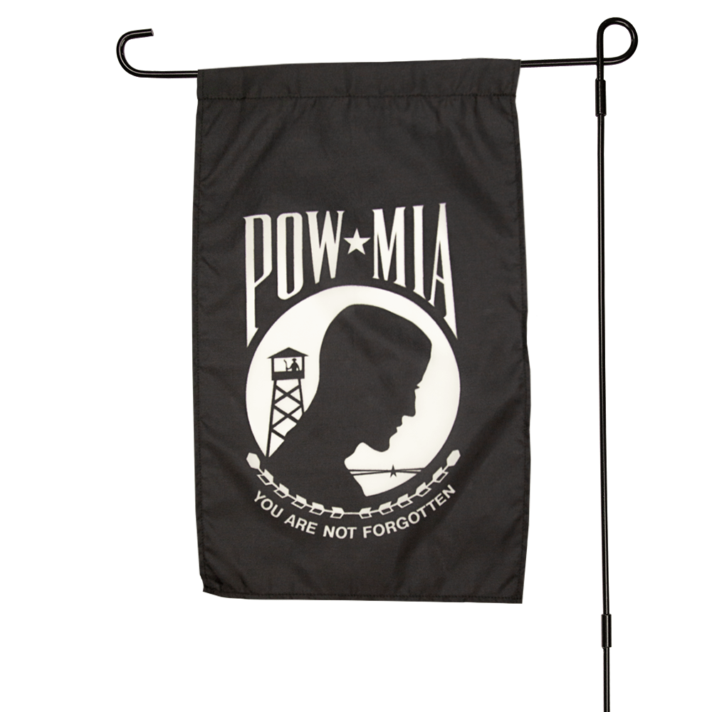 Pow-Mia Garden Flags - American Flags 4 Less