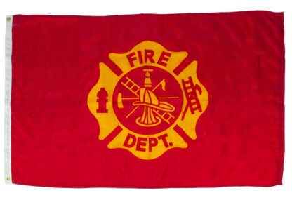 Fire Dept Flags - American Flags 4 Less